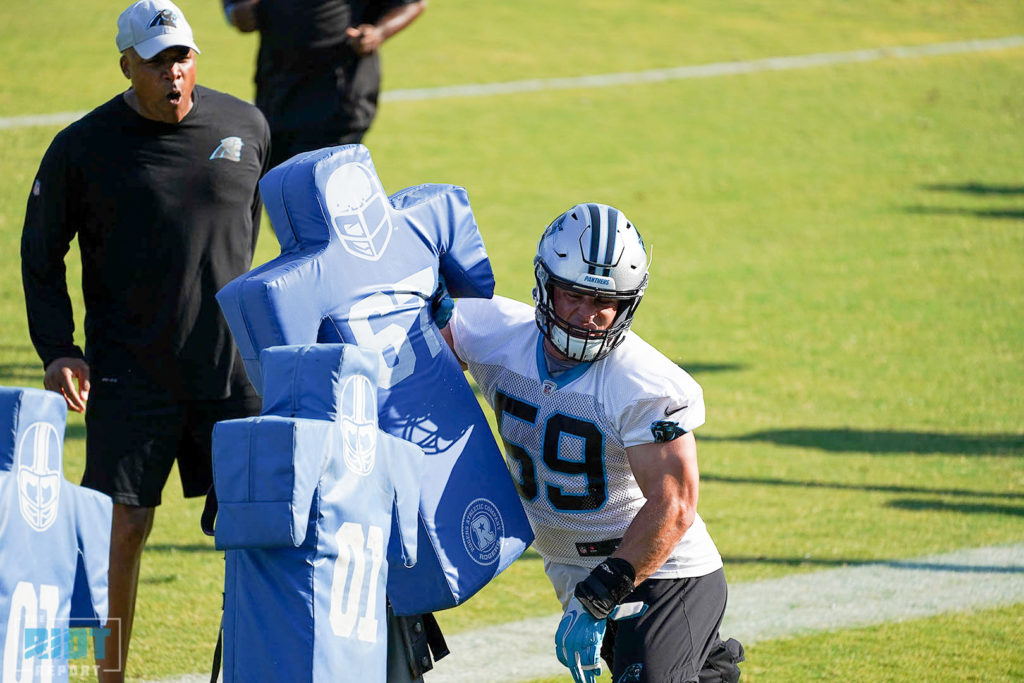 Carolina Panthers Camp Battle Studies: Linebackers