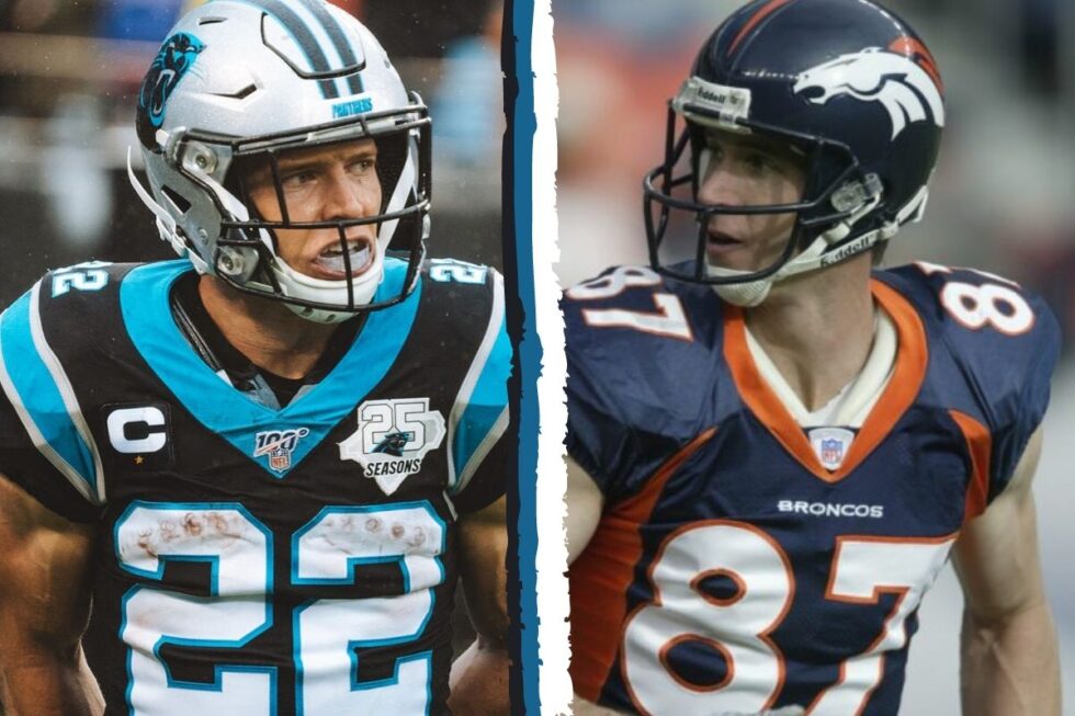 Christian McCaffrey Denver Broncos memories matchup thigh injury
